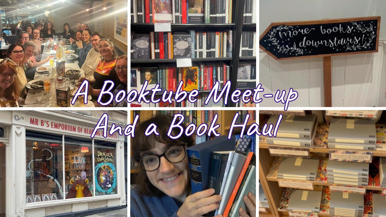 A Booktuber Meet-up and a Book Haul | Classics and New Releases - YouTube