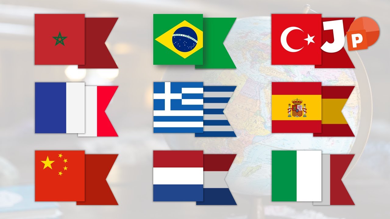 How To Make Professional Flags In PowerPoint Tutorial YouTube How To Make Professional Flags In PowerPoint Tutorial YouTube