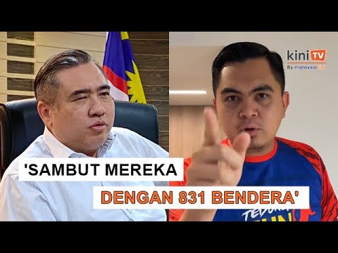 DAP pasang bendera gergasi, nak sambut 'pembuli' dengan 831 bendera ...