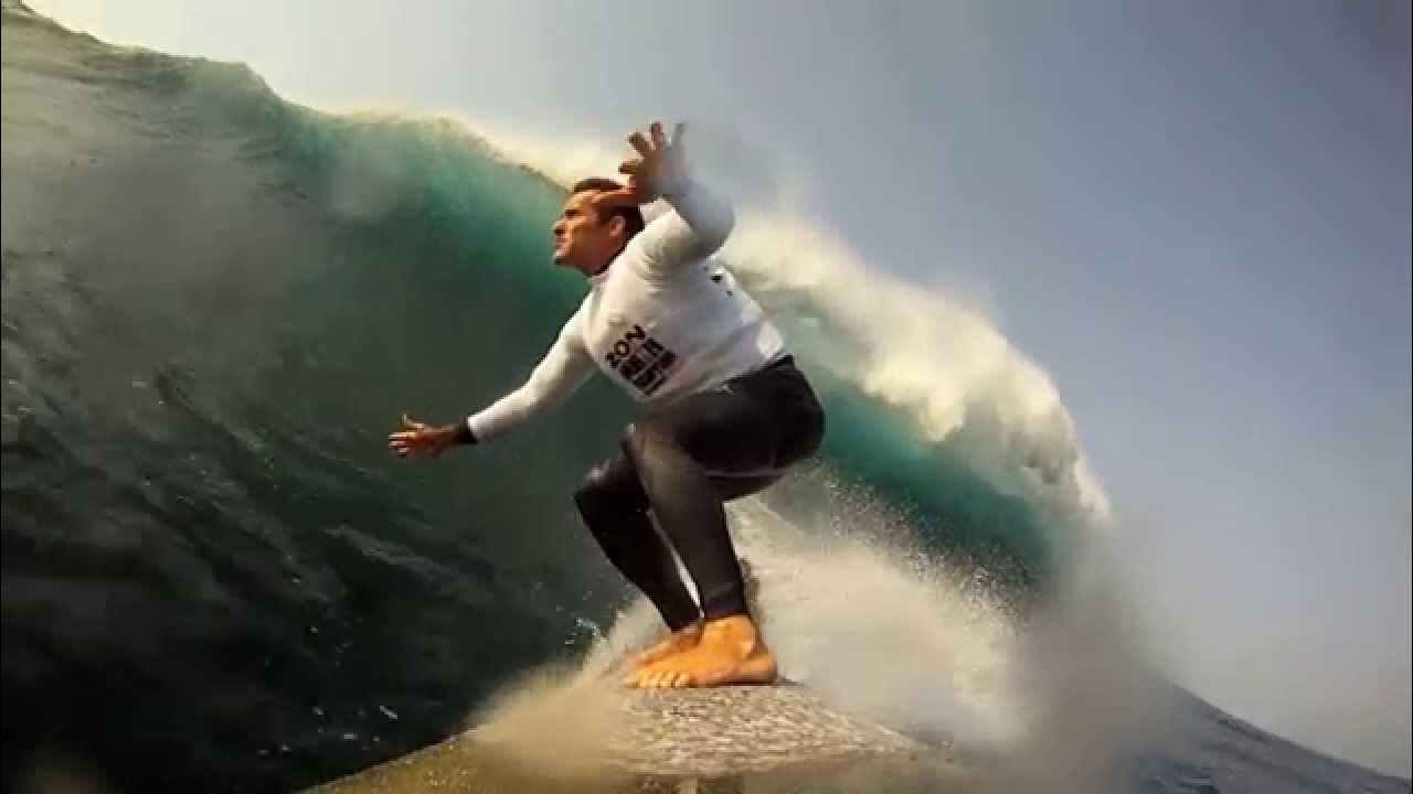 Big Wave Champ Garrett McNamara First To Surf Giant Wave On WaveJet ...