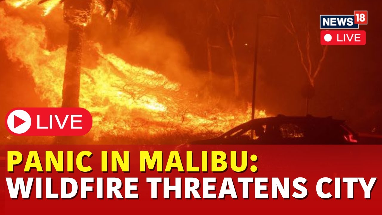 Malibu Fire LIVE | Panic at Pepperdine University in Malibu as ...