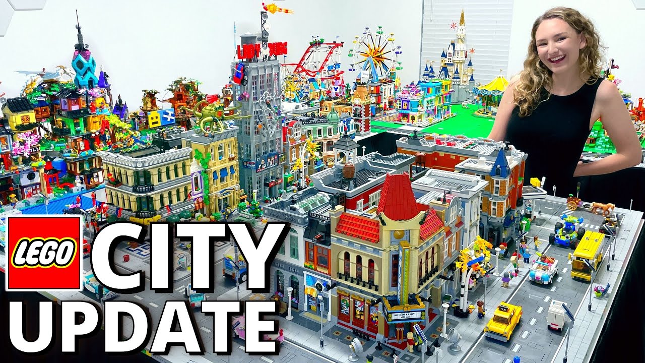 FINALLY A PLAN!! Big Changes in the Amusement Park! (LEGO City Update ...