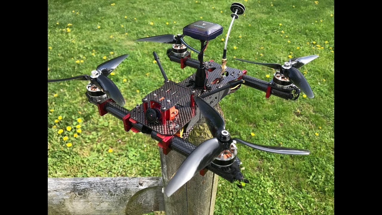 QuadKitchen- GPS Hybrid Drone Build - Part 1 of 4, The build.... - YouTube