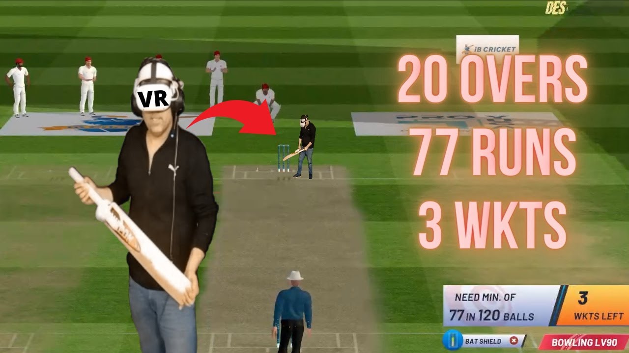 IB CRICKET VR || SURVIVAL CHALLENGE || OCULUS QUEST 2 - YouTube