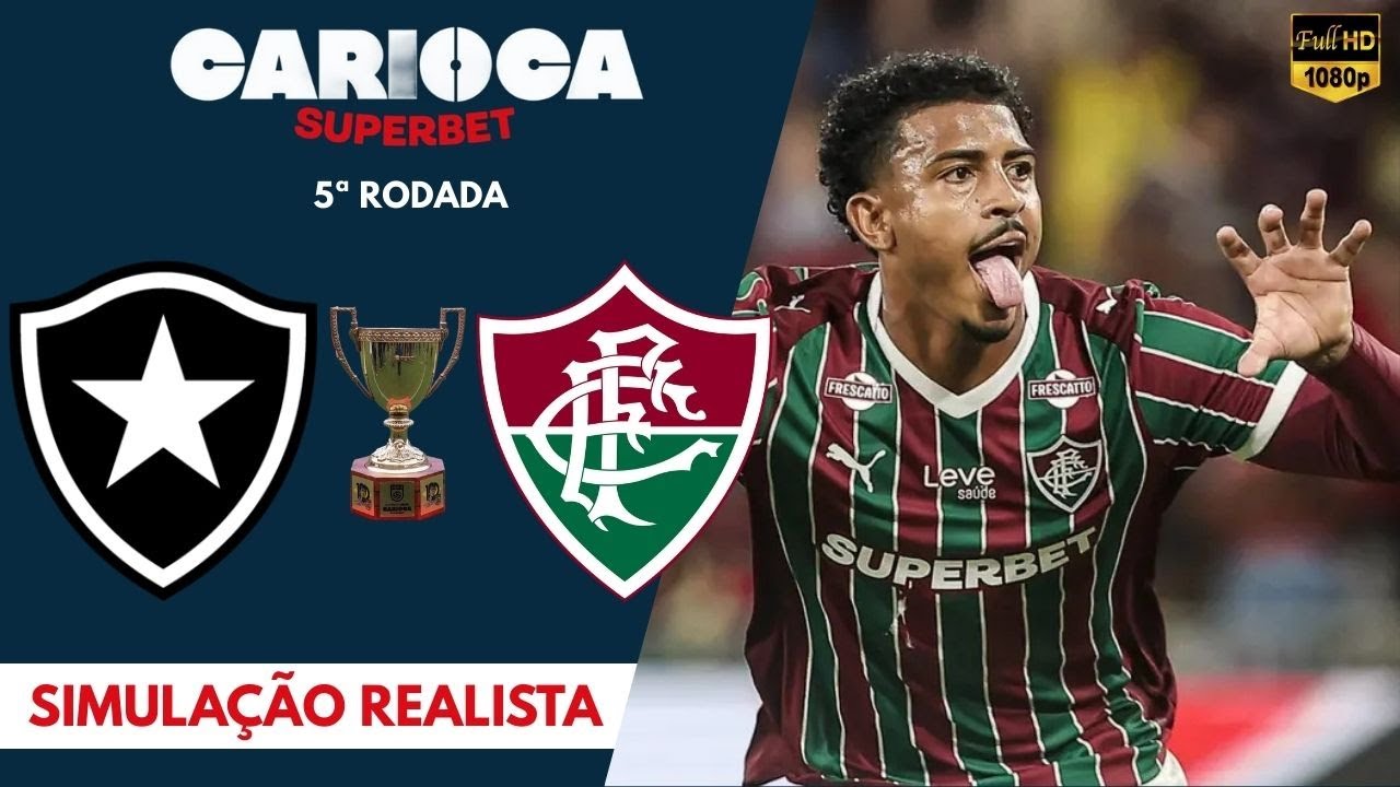 BOTAFOGO x FLUMINENSE | CAMPEONATO CARIOCA | AO VIVO E COM IMAGENS ...