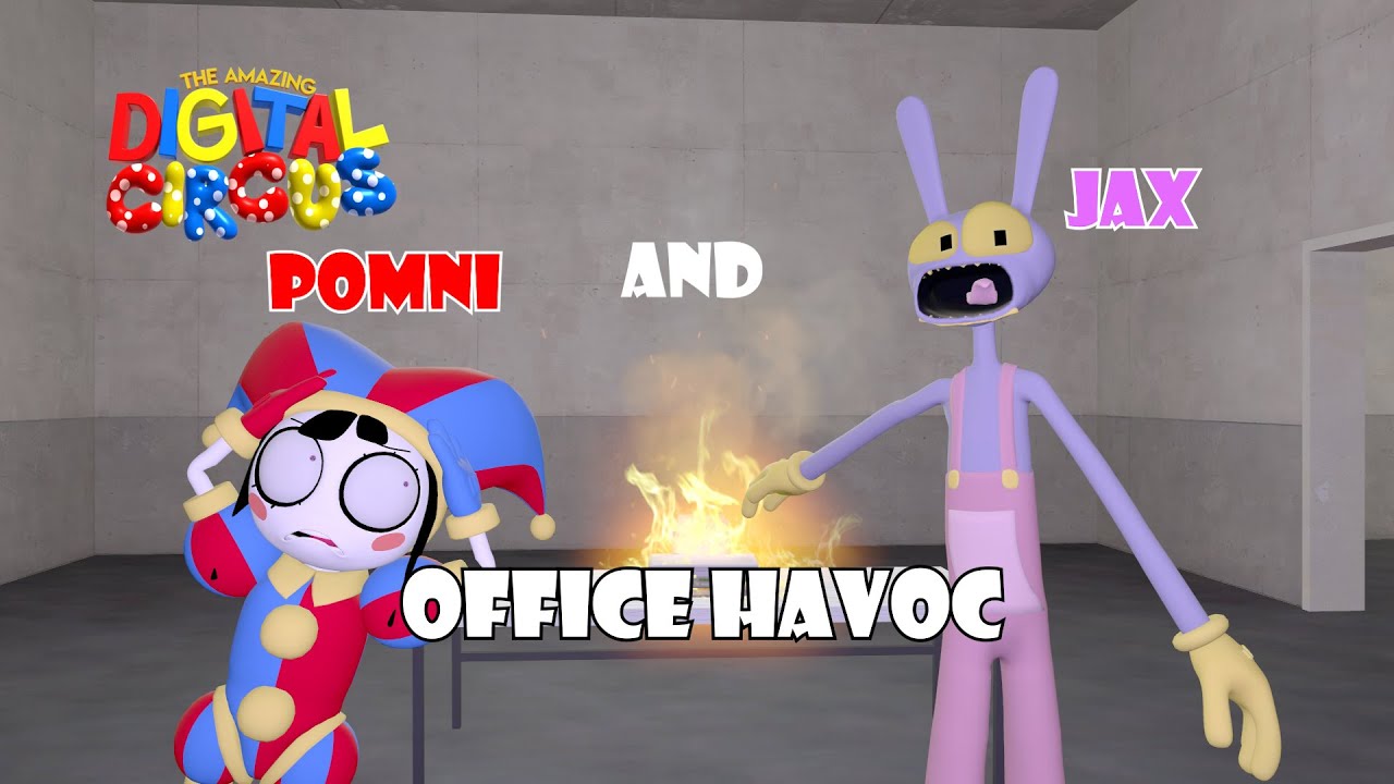 OFFICE HAVOC | The Jax and Pomni Show Pilot Episode | [SFM\TADC] - YouTube