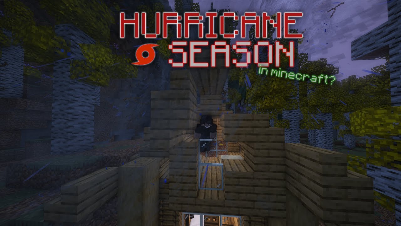 Adding HURRICANES to Minecraft was a DISASTER (literally) - YouTube