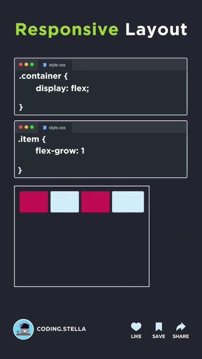 Responsive Layout Using Css #coding #css #frontenddevelopment #webdevelopment - YouTube