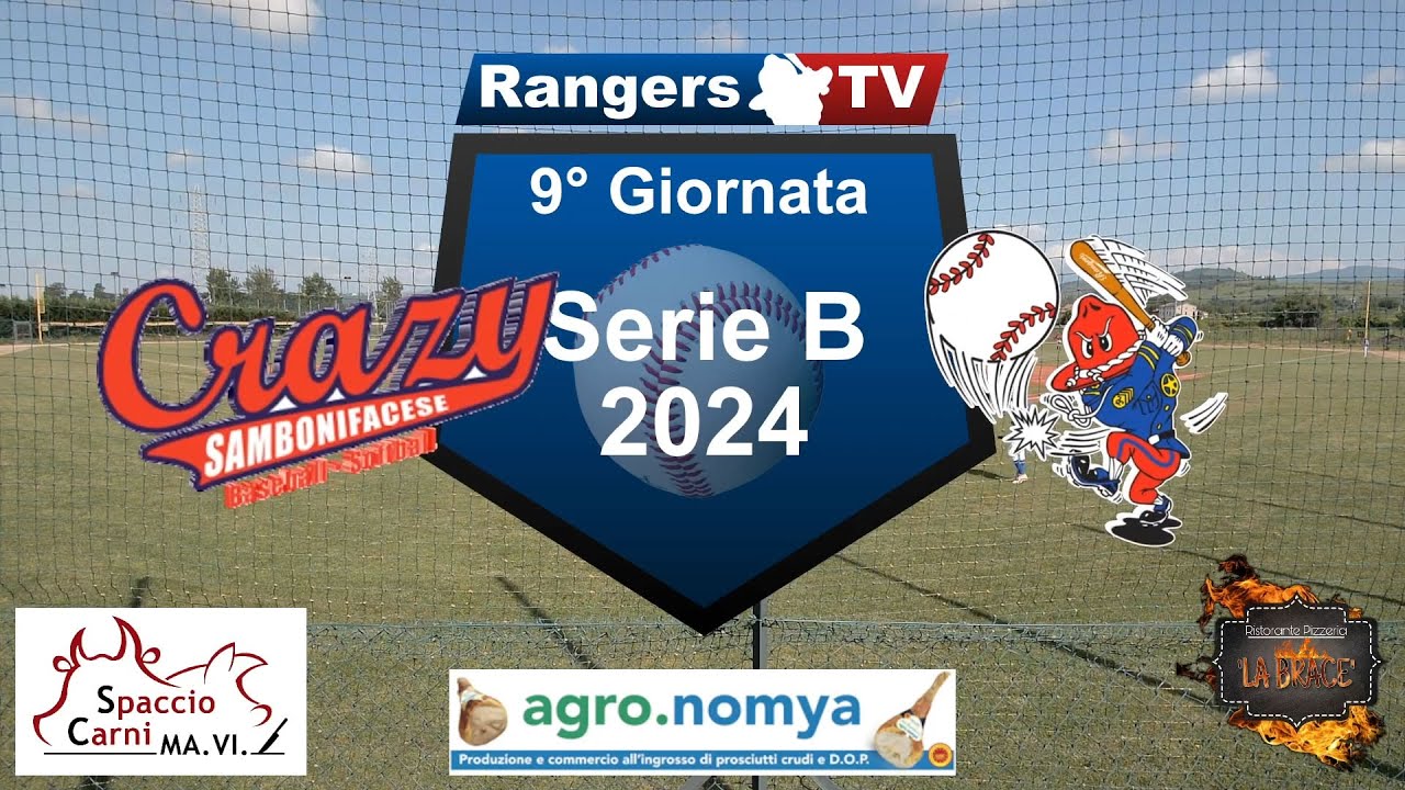 Serie B 2024: Rangers @ Crazy - Gara 1 - YouTube
