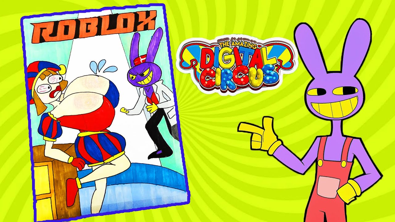 Roblox Digital Circus Compilation 🤡 Gaming Book + Pomni Squishy - YouTube