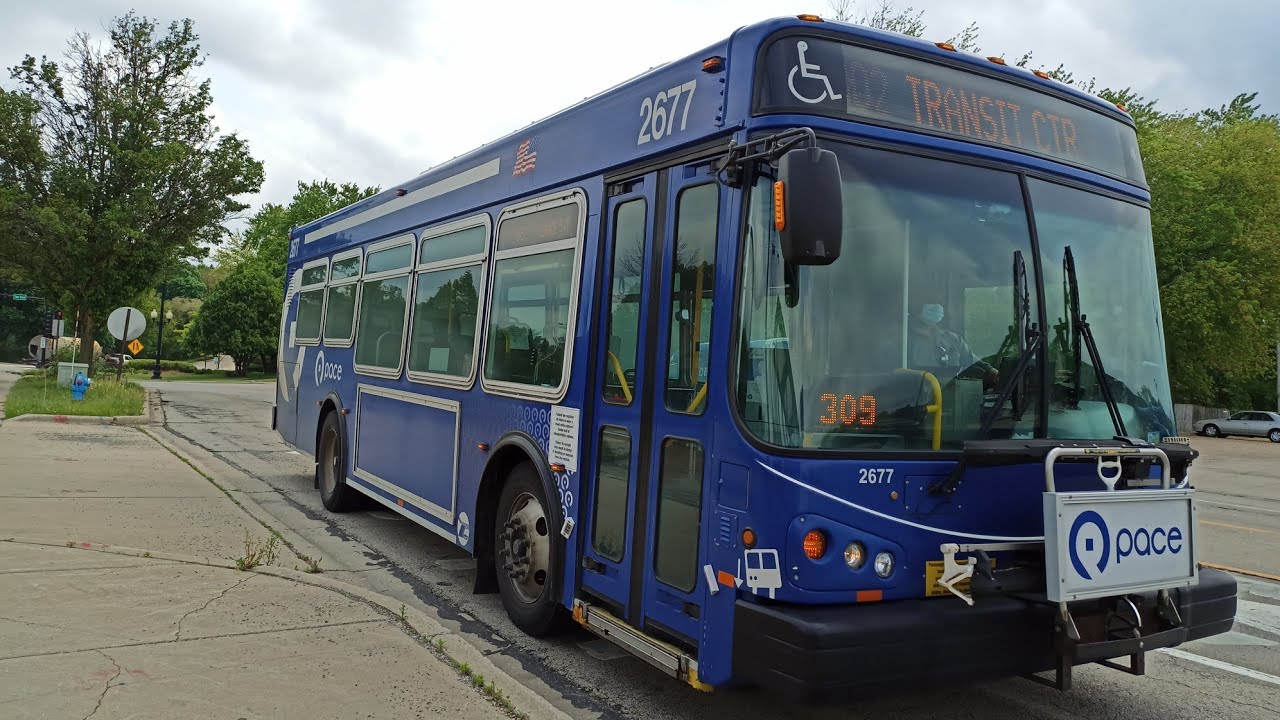 Ride On Pace Bus 2006 ElDorado National EZ-Rider II MAX 2677 On Rt 802 ...