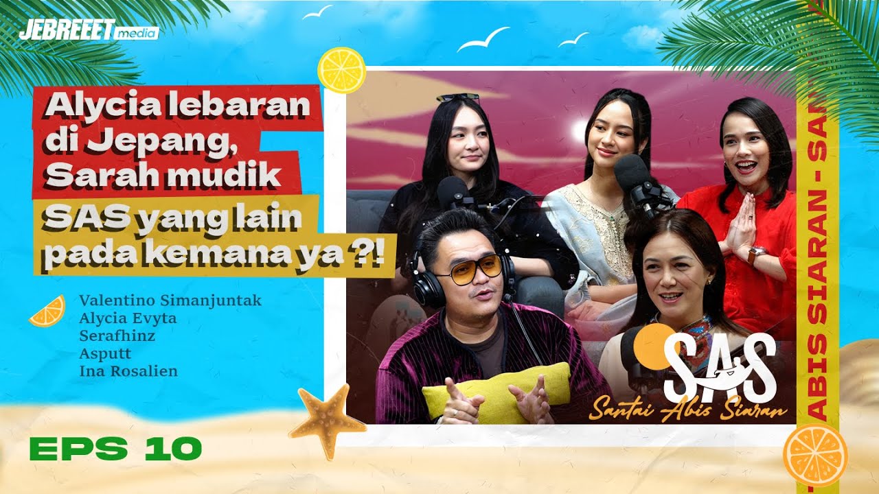 ALICYA LEBARAN DI JEPANG, SARAH MUDIK, SAS YANG LAIN PADA KEMANA YA ...