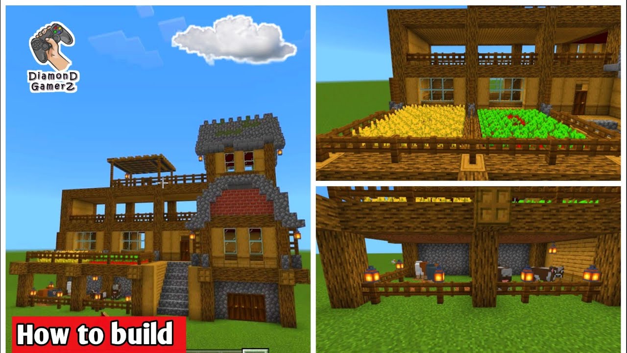 Minecraft Ultimate Survival House Tutorial! - YouTube