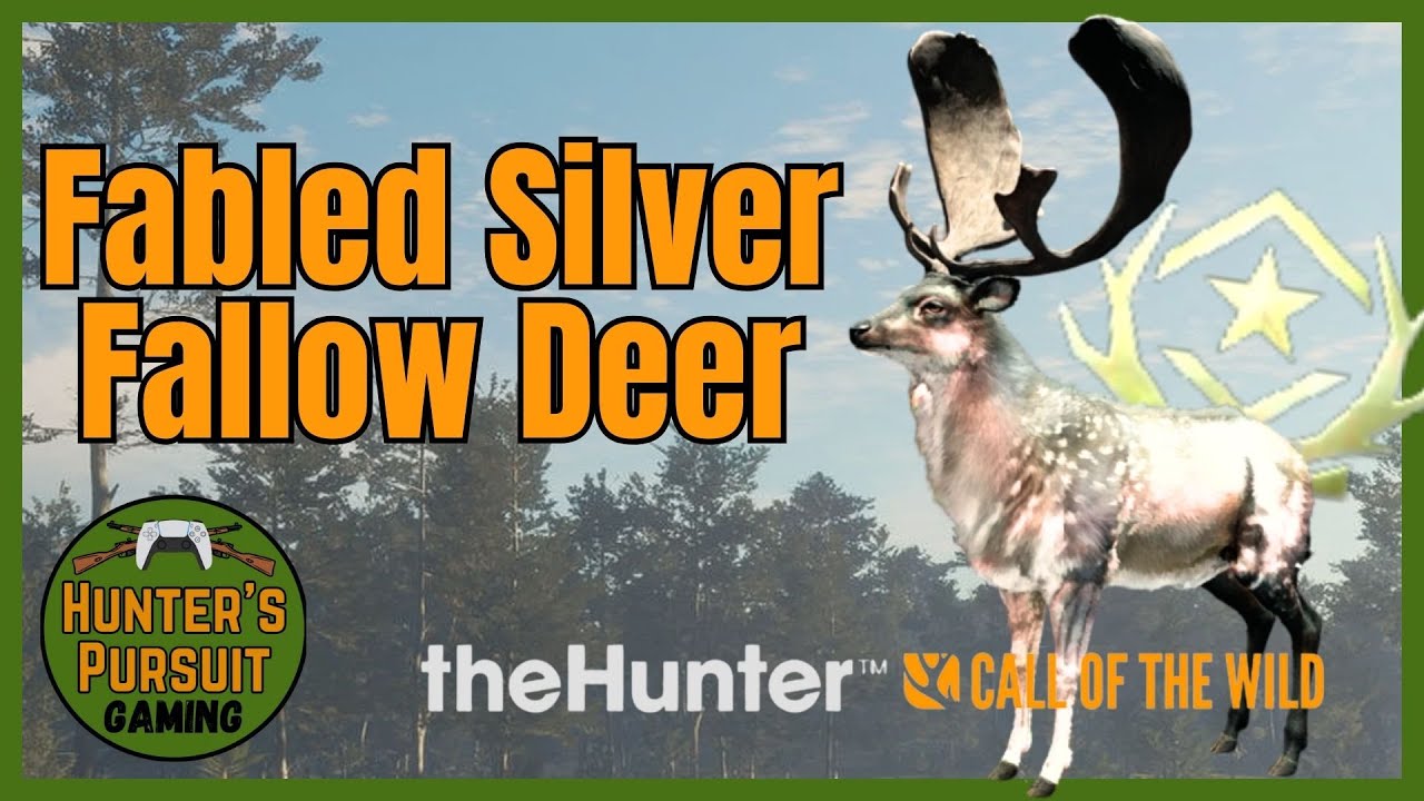 Fabled Silver Fallow Deer - Great One in The Hunter Call of the Wild ...