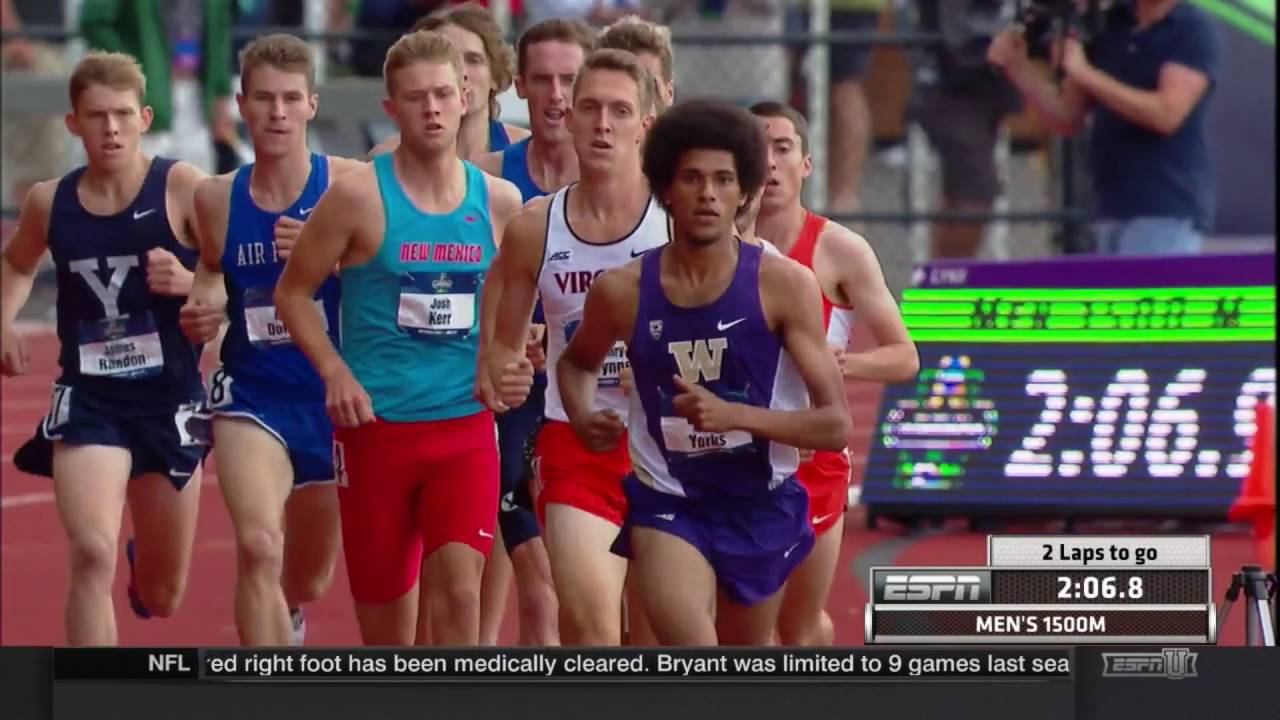 2016 NCAA Outdoor Track and Field Championships Semifinals Men 1500 ...