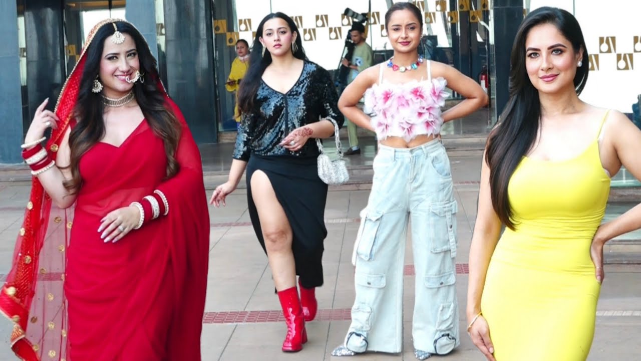 Puja Banerjee,Aalisha Panwar,Ishita Ganguly,Dipankana Das Promote Their ...