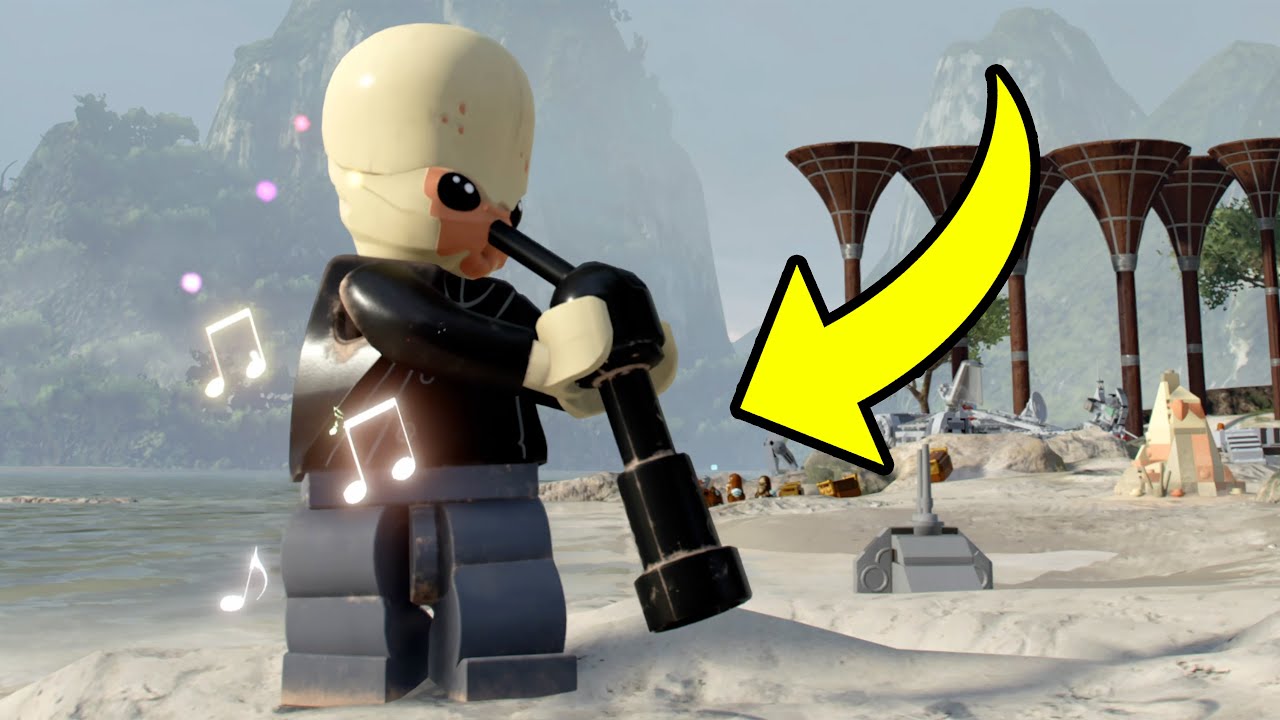 FIGRIN D'AN (CANTINA BAND) PLAYS THE KLOO HORN INSTRUMENT! - LEGO Star ...