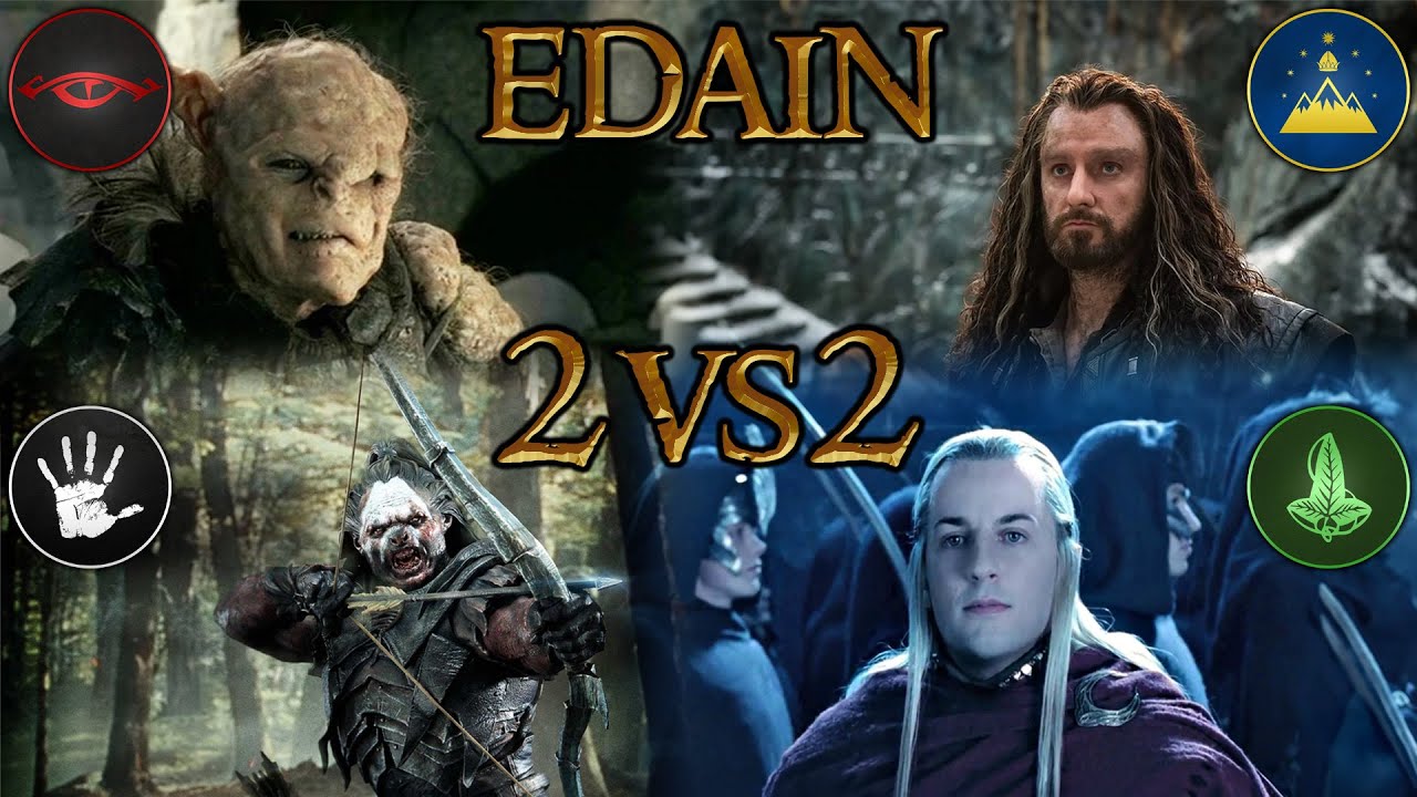 2vs2 Lorien/Zwerge vs Mordor/Isengard - Die Gier der Zwerge | Edain Mod ...