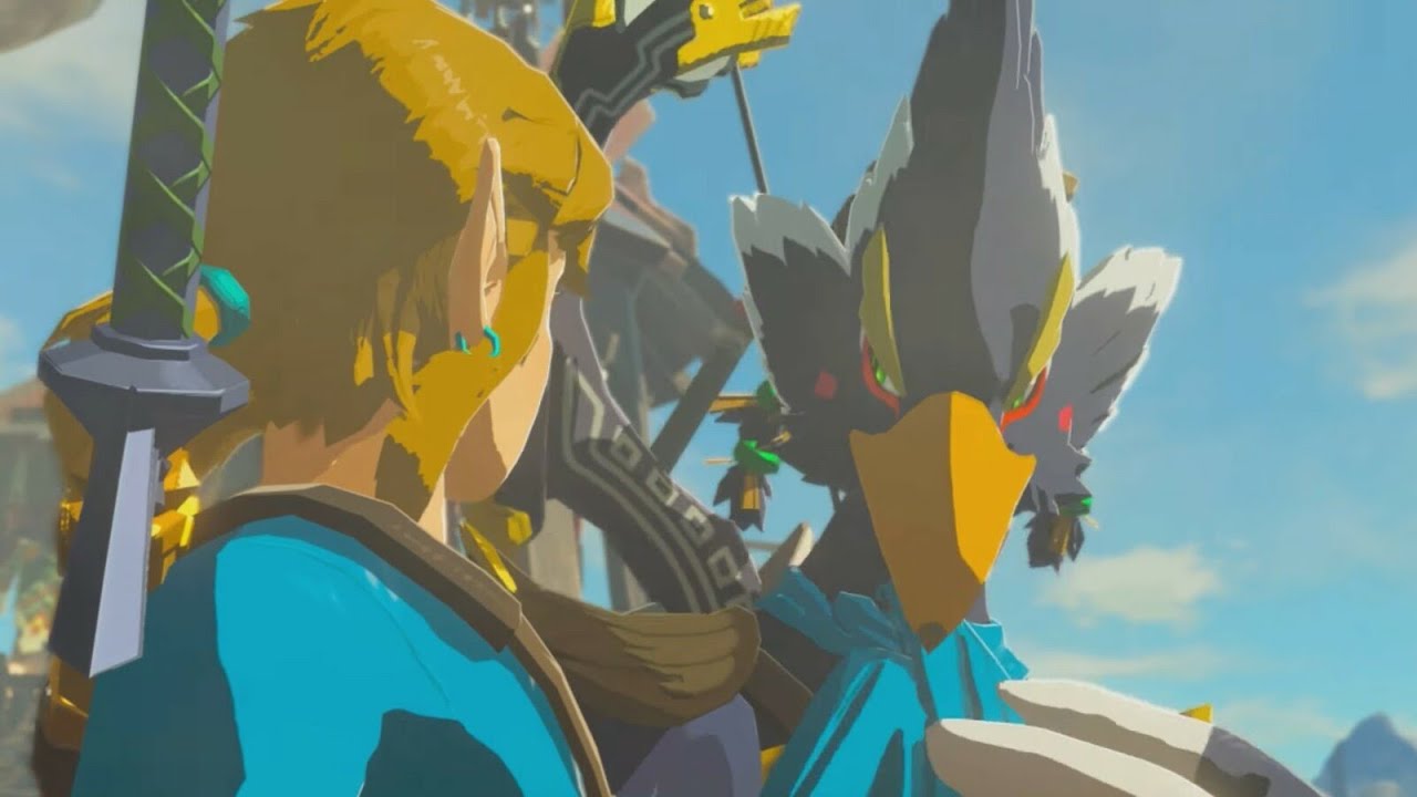 Zelda Breath Of The Wild (Switch)-#28-LA RIVALIDAD DE REVALI Y LINK ...