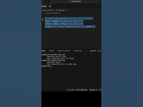 Did you know about this syntax trick in Python? #python #coding #codingtips - YouTube