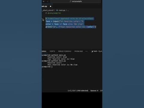 Did you know about this syntax trick in Python? #python #coding #codingtips - YouTube