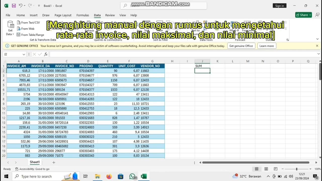 Validasi Data dengan Microsoft Excel - YouTube
