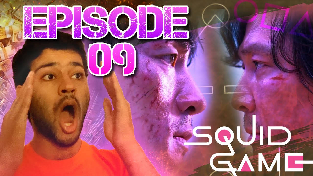 SQUID GAME EPISODE 9 FIRST REACTION!! || 1x9 One Lucky Day! - YouTube