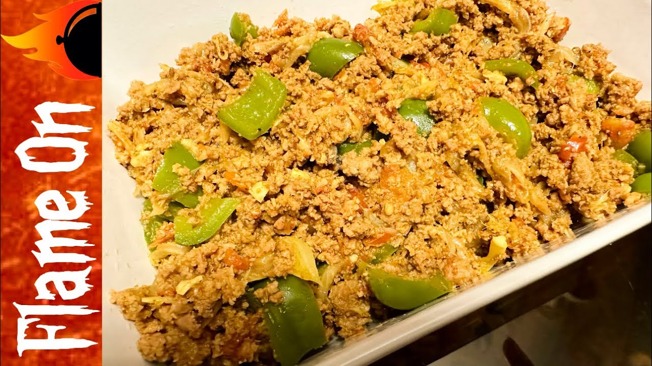 Shimla Mirch Qeema Recipe by Flame On🔥 || Quick & Tasty Shimla Mirch ...