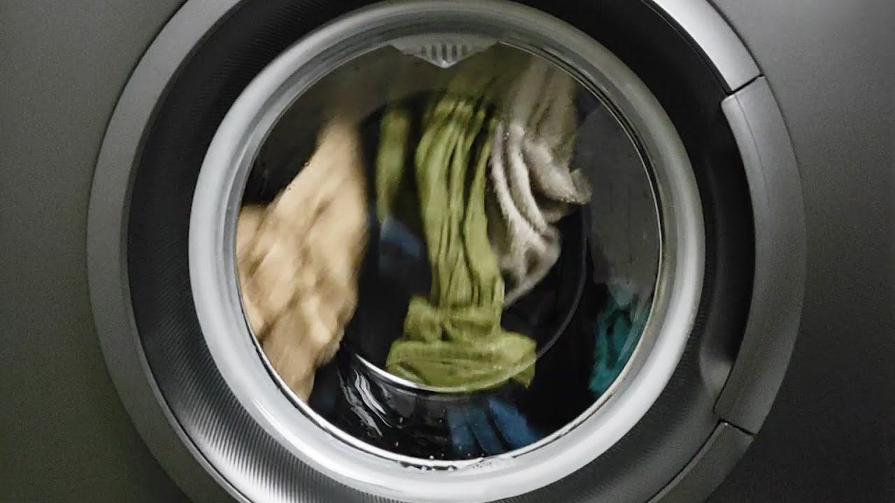 Washing Machine Rinse and Spin Cycle ASMR | White Noise for Relax ...