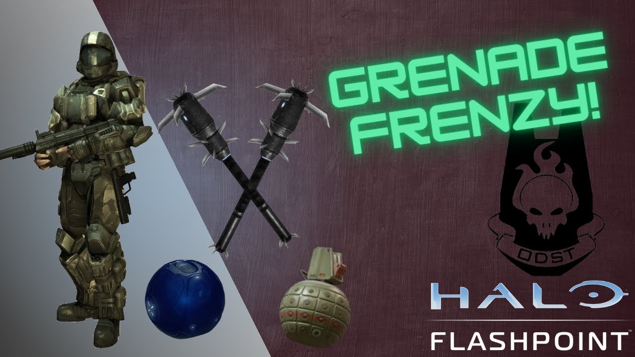 ODST Grenade Frenzy! ~ Halo: Flashpoint List Building #5 - YouTube