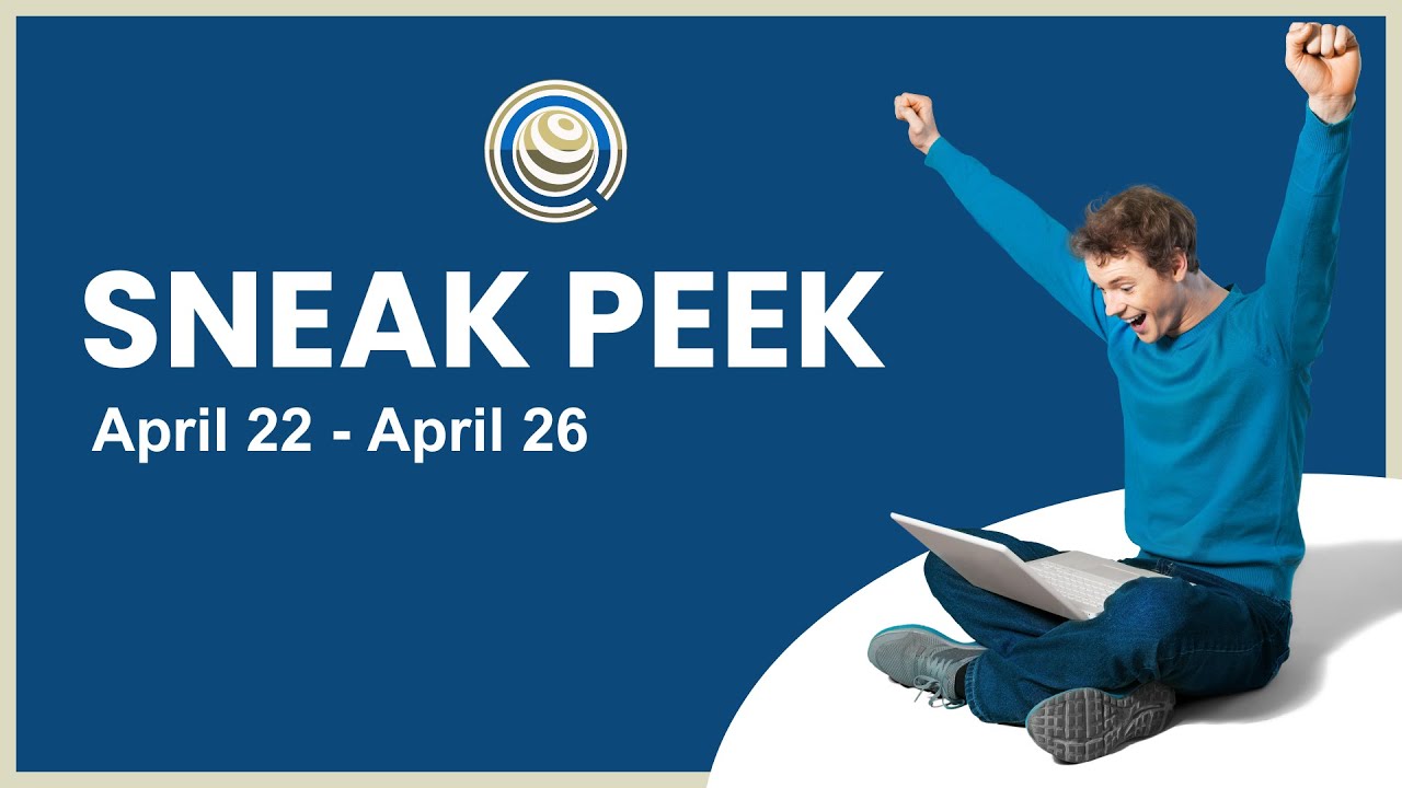 Sneak Peek for the Week of April 22nd - YouTube