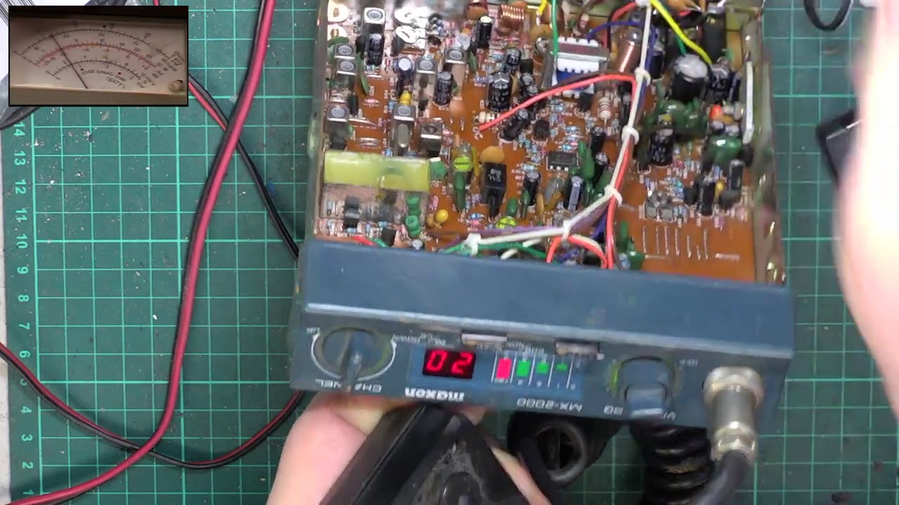 Maxcom MX2000 UK PR27GB CB radio (mobile) - Repair & service - YouTube