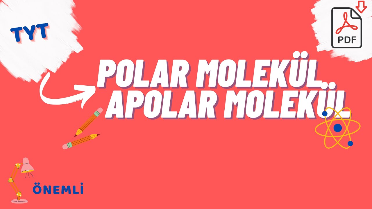 POLAR MOLEKÜL | APOLAR MOLEKÜL | KİMYA - YouTube