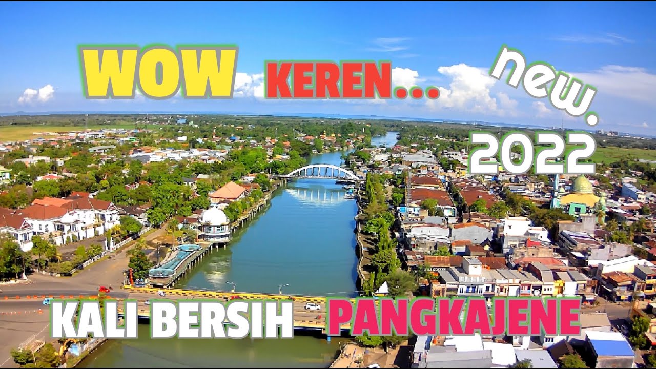 KALI BERSIH - PANGKAJENE , view DRONE SJRC F7 - YouTube