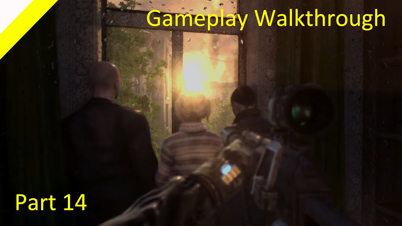 METRO LAST LIGHT Gameplay Walkthrough Part 14 - YouTube