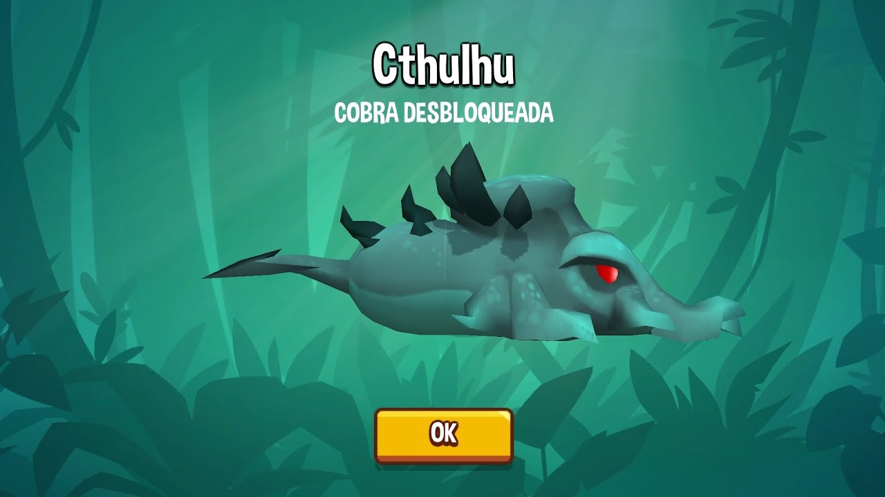 Snake rivals Gameplay new snake unlocked CThulhu's sad ending - YouTube