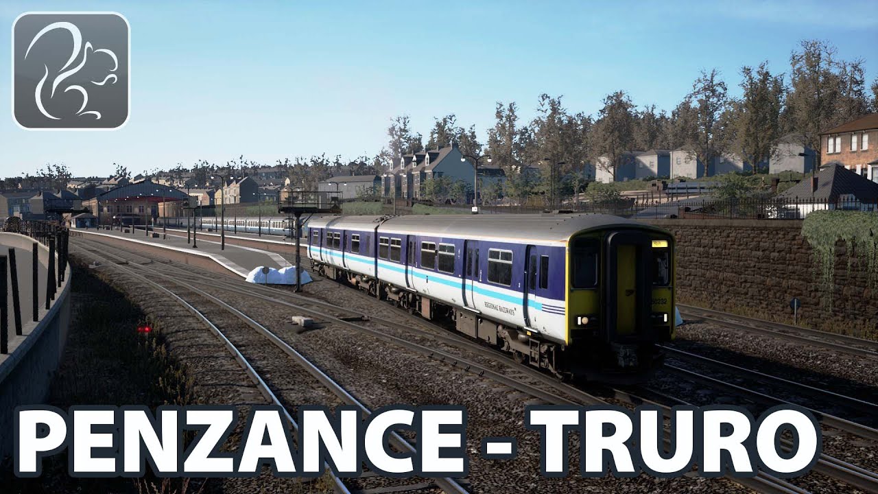 Penzance-Truro (West Cornwall Local) - Train Sim World 2 - YouTube