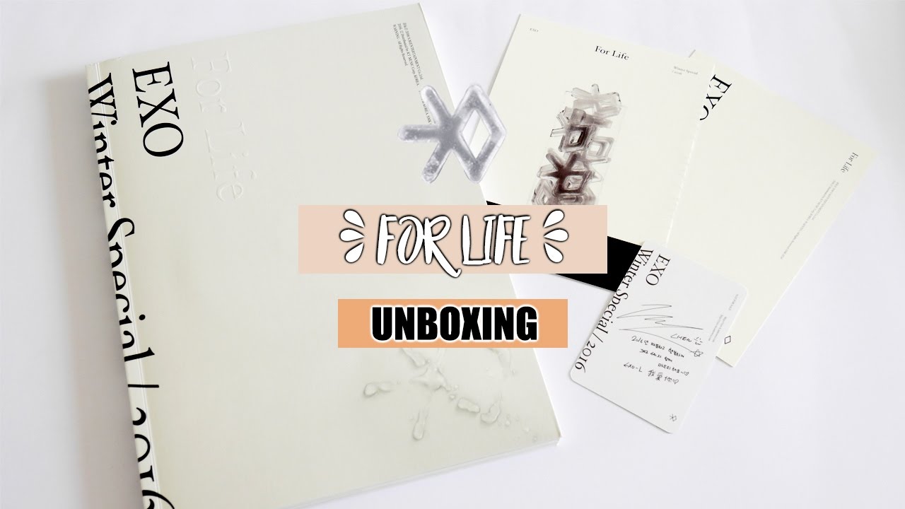 [UNBOXING] EXO - FOR LIFE Winter Special Album -español- - YouTube