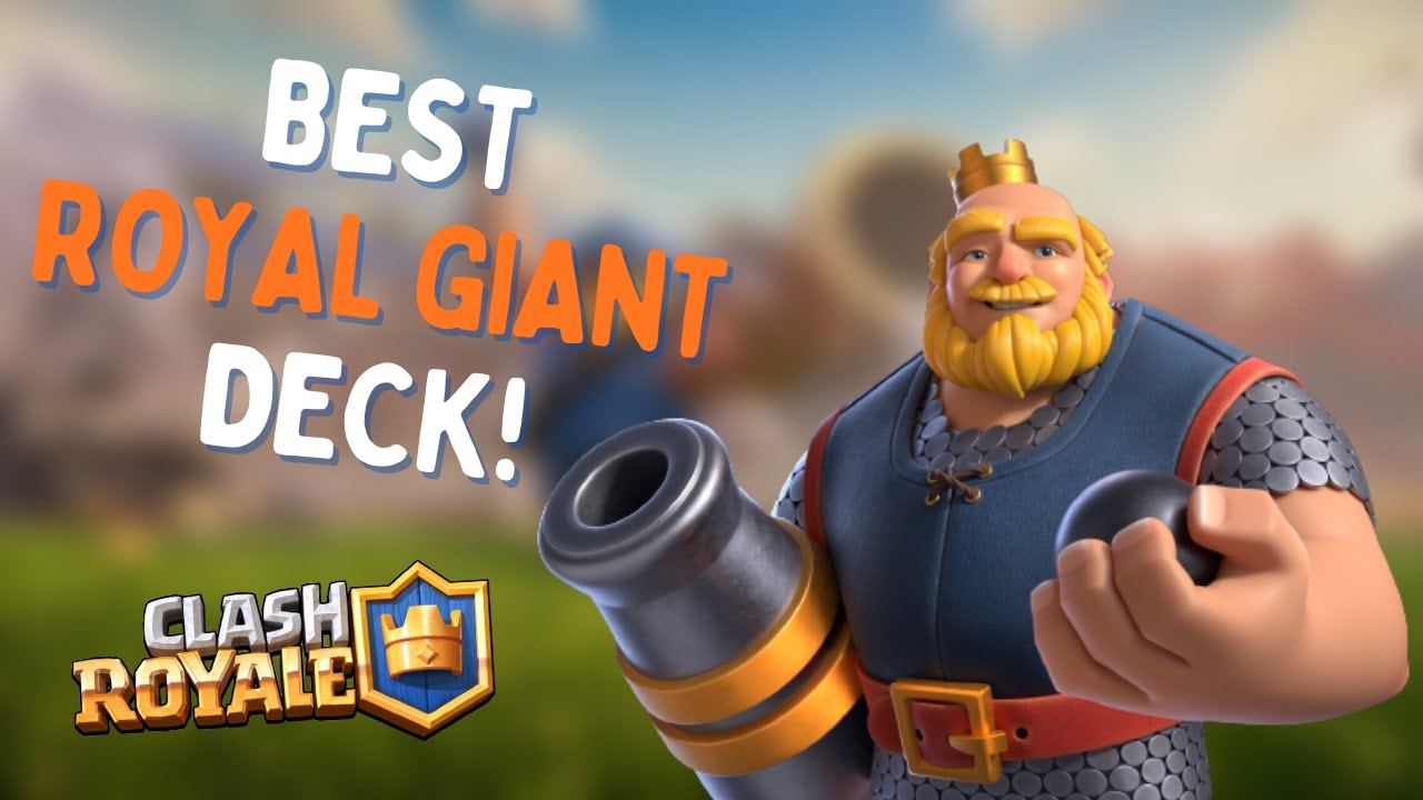 *NEW* UNSTOPPABLE Royal Giant Deck In Clash Royale! - YouTube
