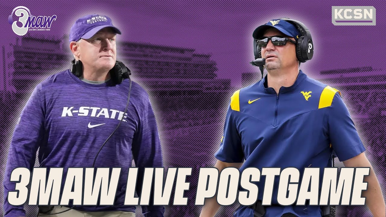 3MAW LIVE K-State/West Virginia Postgame - YouTube