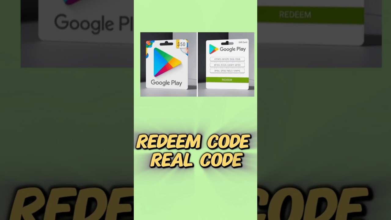 100% FREE (Redeem Codes) free redeem code app google play redeem code ...
