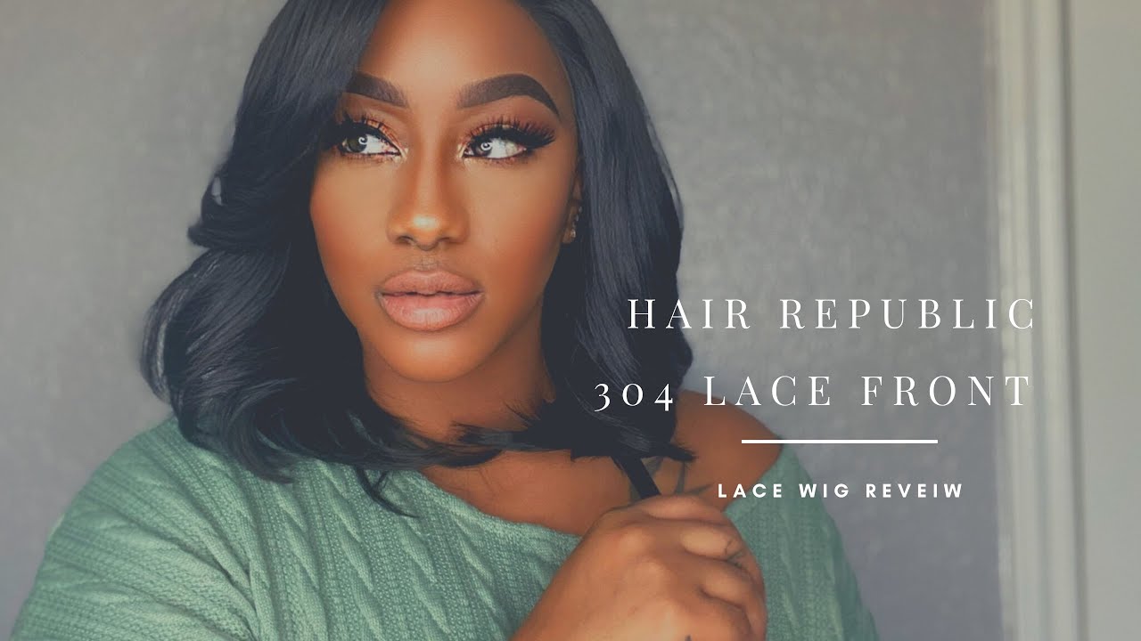 Hair Republic 304 Lace Front Unit Reveiw - YouTube