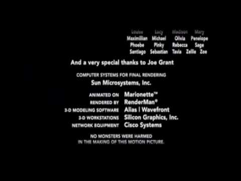Closing to Monsters Inc VHS 2003 - YouTube