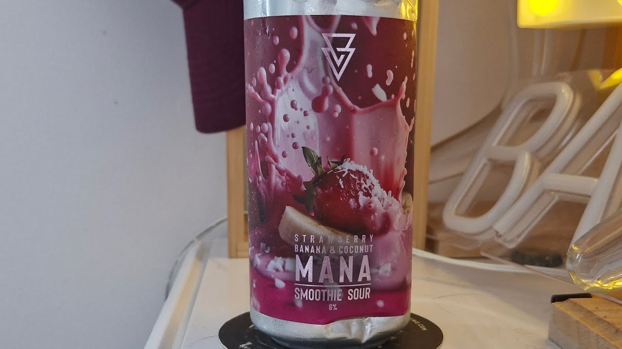 Beer Dad #2975 Azvex Mana Strawberry Banana & Coconut Smoothie Sour ...
