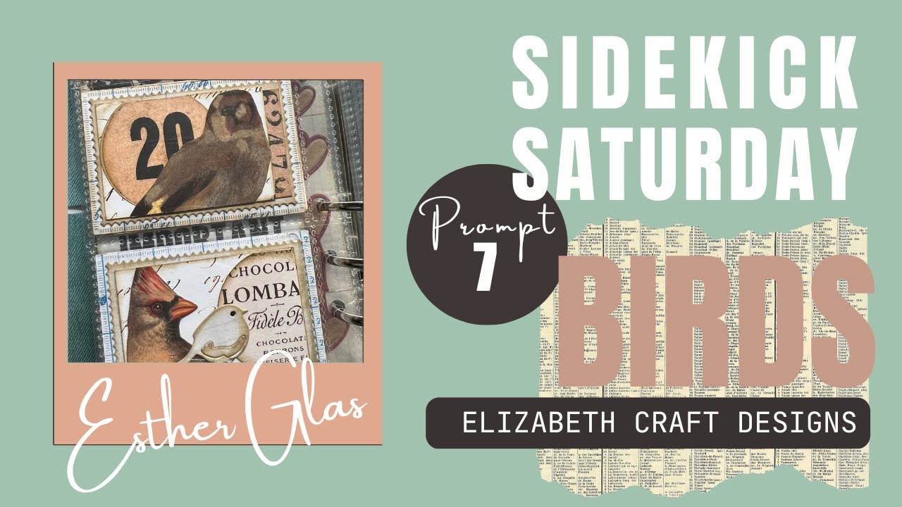 Sidekick Saturday 7 - BIRDS - 2024 prompts with Esther - Elizabeth ...