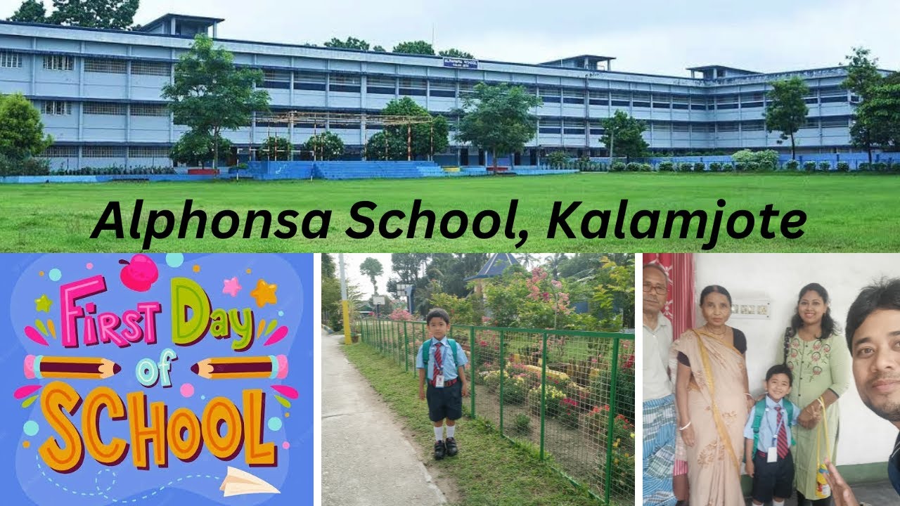 First Day of School - Alphonsa School, Kalamjote //siliguri ...