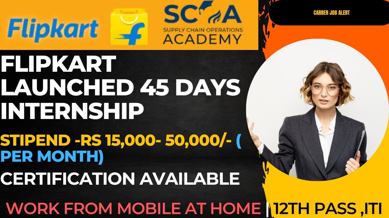 Flipkart Work From Mobile | Flipkart Recruitment 2022 | 100% Free ...