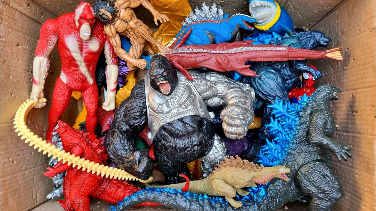 HUNTING Godzilla Legendary, King Kong, Skar King, Skull Crawler, T-Rex ...