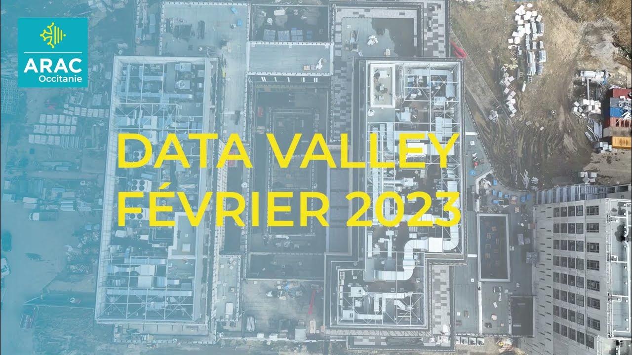 Suivi du chantier Data Valley à Labège (31) - février 2023 - YouTube