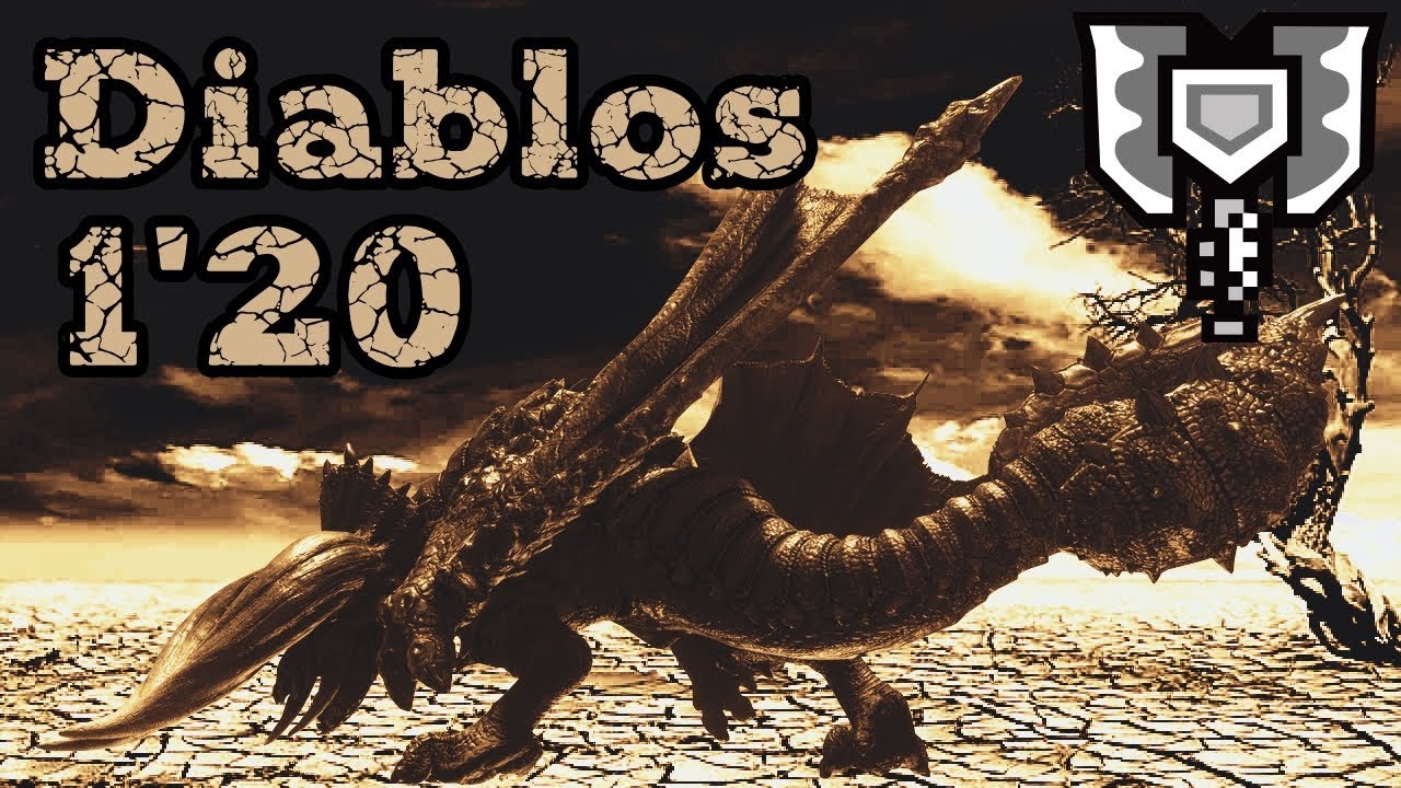 MHWorld - Diablos ディアブロス Solo [1'20] Charge Blade - YouTube
